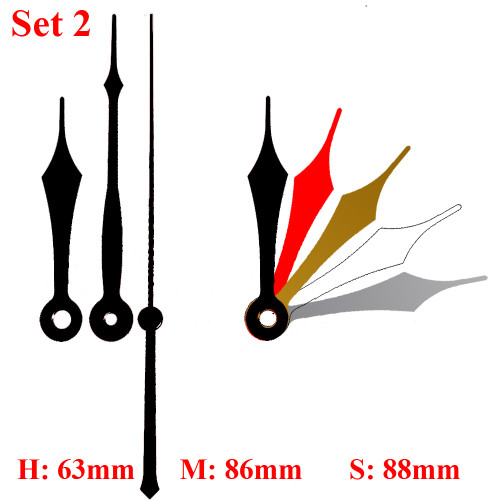 9mm Pendulum Clock Movement (includes hands)